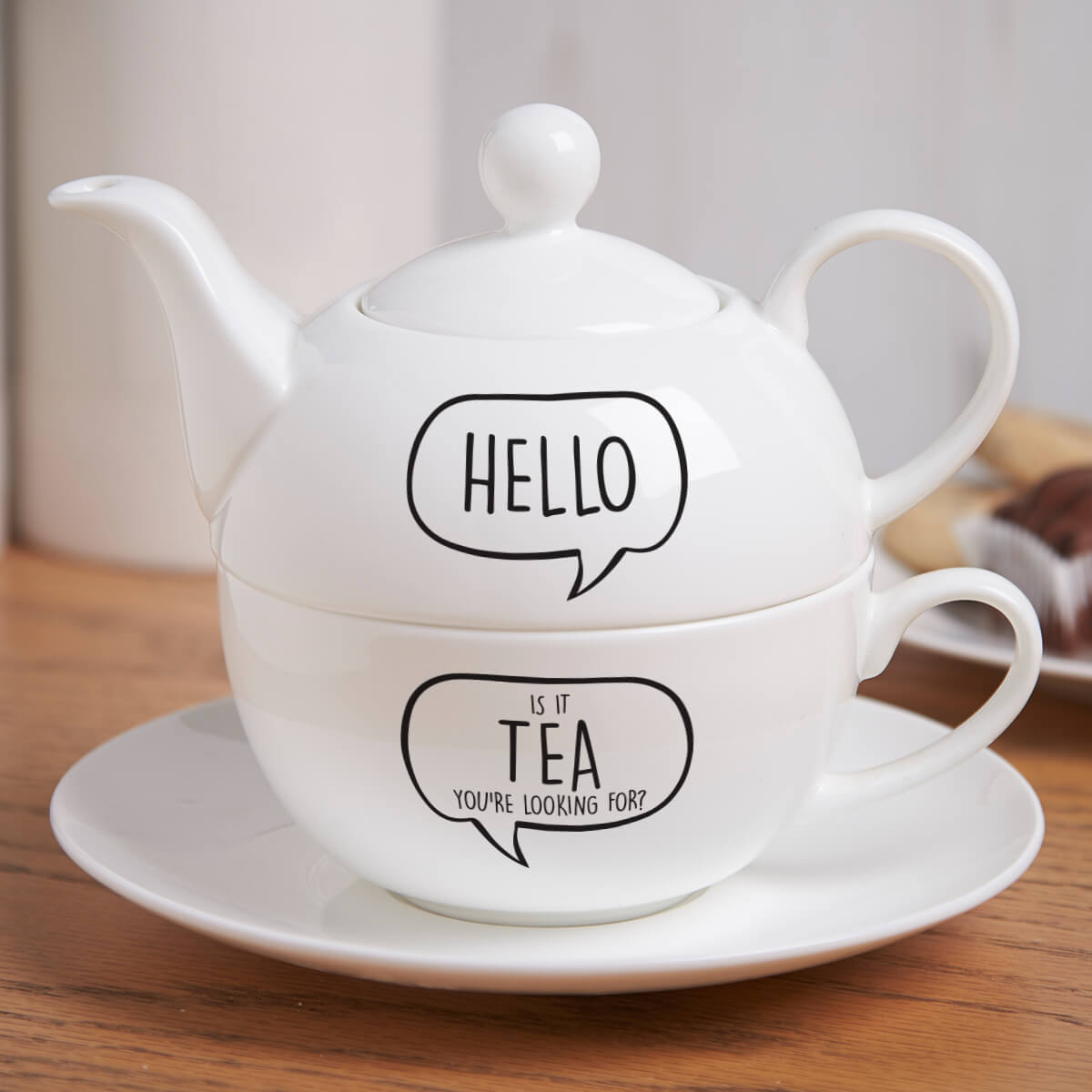 Hello Is It Me' Tea For One Teapot | Teapot For One