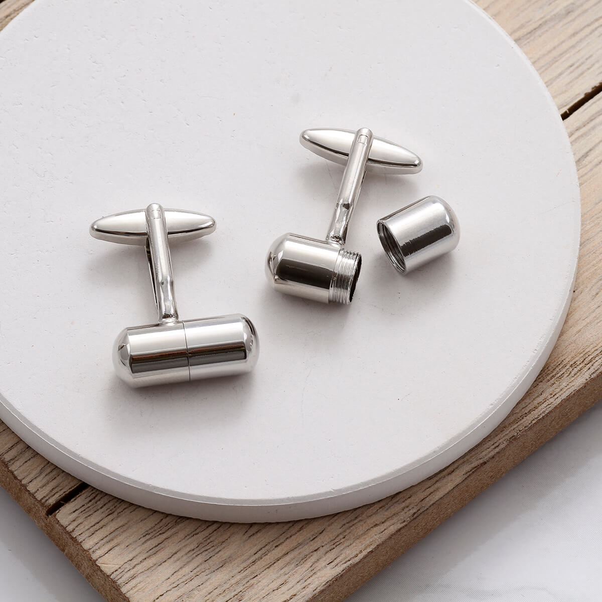 Personalised Secret Message Cufflinks Gift Set - Boutique Gifts